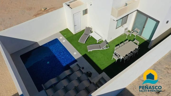 Oceanview House. Private Heated Pool. Beach Lovers - Puerto Peñasco