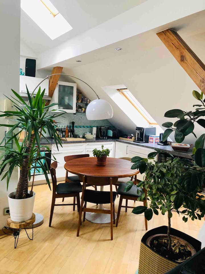 Dachgeschoss Loft Am Weißen See Citynah - Berlin