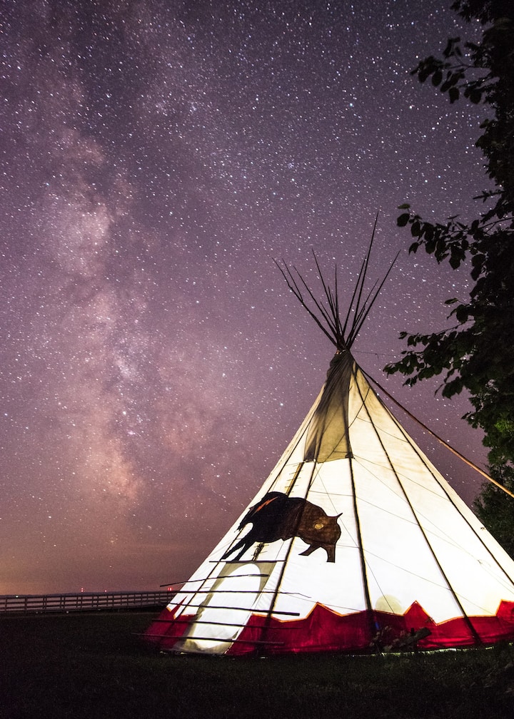 The Lost Tepee - Mackinaw City, MI