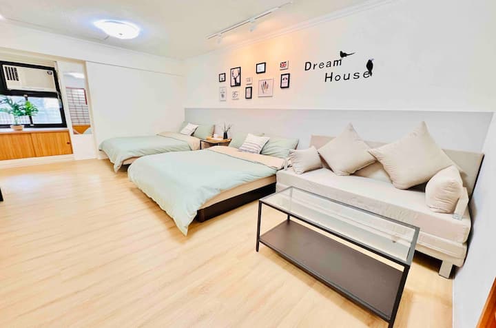 舒適夢想屋@西門町徒步區(2-6人)/ 獨立房源/對外窗/電梯大樓 - Taipei