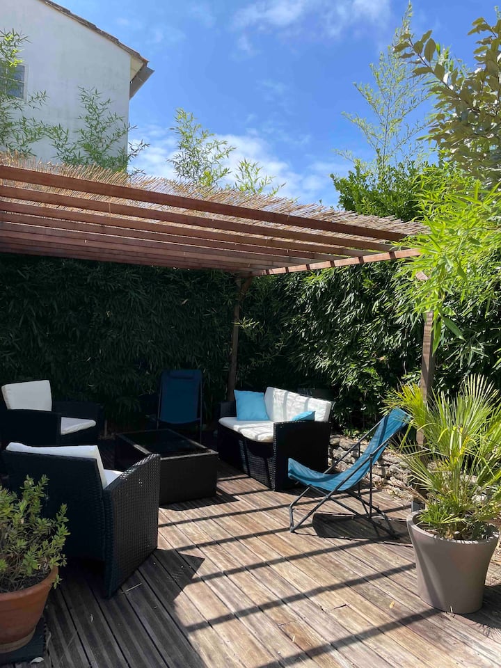 Maison De Village Dans éCrin De Verdure - Saint-Clément-des-Baleines