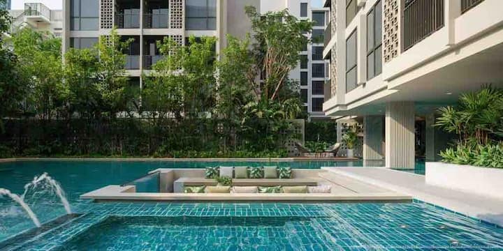 Greenery 1 Bed 2mins Walk Bts Onnut - Thailand