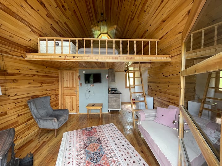 Eşsiz Doğa Manzaralı Jakuzili Bungalow - Kocaeli