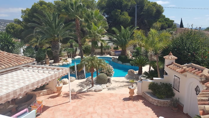 Villa In Moraira, Great Swimmingpool Area - Moraira