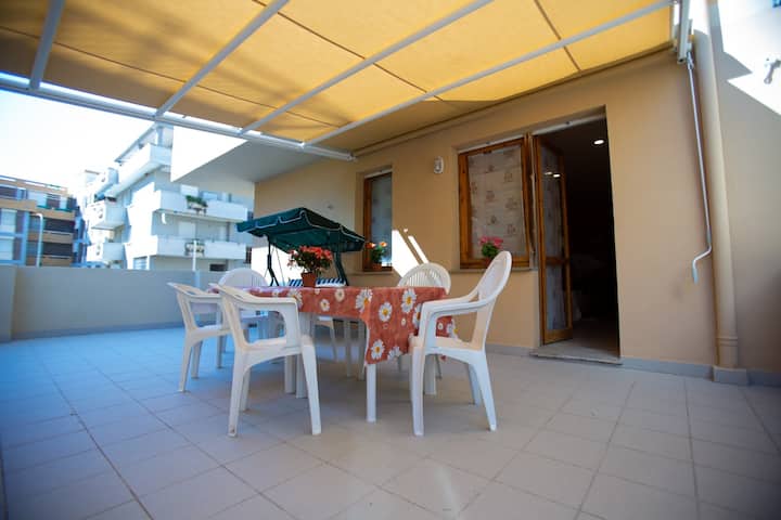 💕Alghero Lido Spazioso Appartamento Con Terrazzo - Alghero