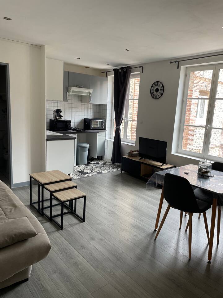 Studio 25 M2 En Centre Ville De St-valery-en Caux - Saint-Valery-en-Caux