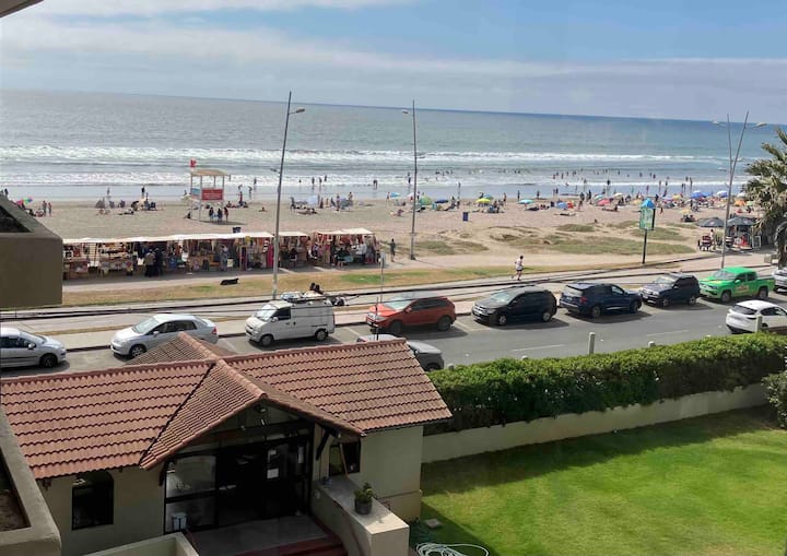 Departamento Av Del Mar, Frente A La Playa 4 Esqui - La Serena