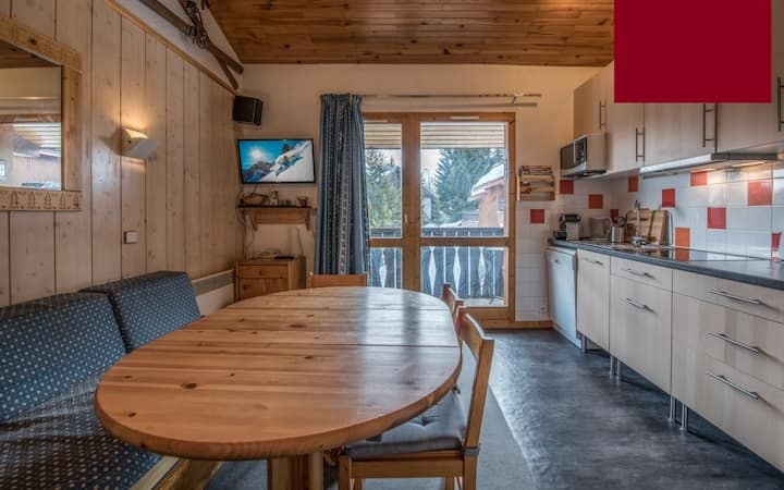 Appartement Skis Aux Pieds Et Balcon Avec Vue - Courchevel
