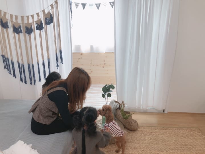 애견동반 가능한 제주공항근처이호해수욕장 근처 깨끗한원룸.집앞버스정류장(한달살기도 가능) - Jeju-si