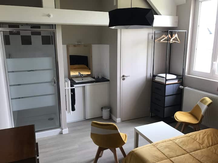 Chambre Au Petit Hôtel Du Domaine De Bertheauville - Saint-Valery-en-Caux