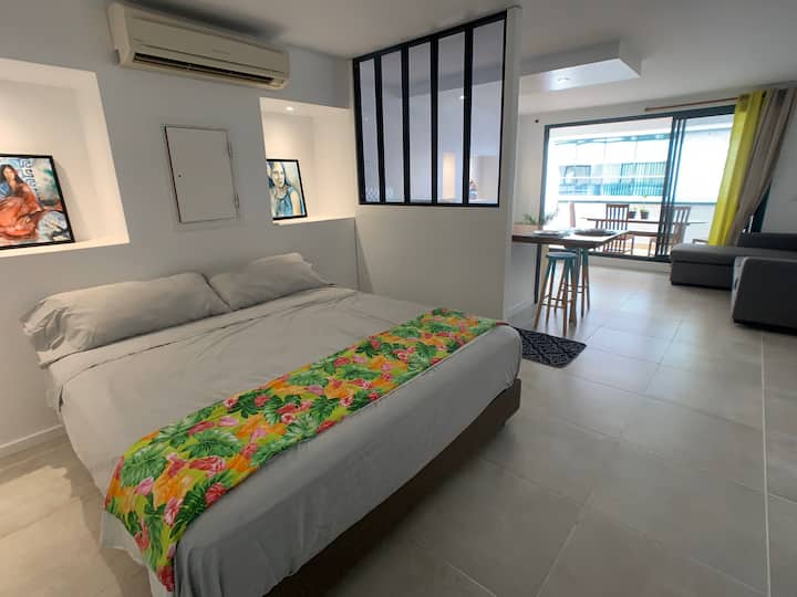 Cozy Calm And Modern Studio - Tahití