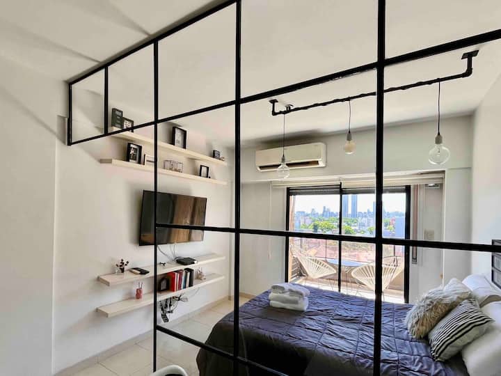 77- Estudio C/piscina Cerca Plaza Armenia Palermo - Buenos Aires