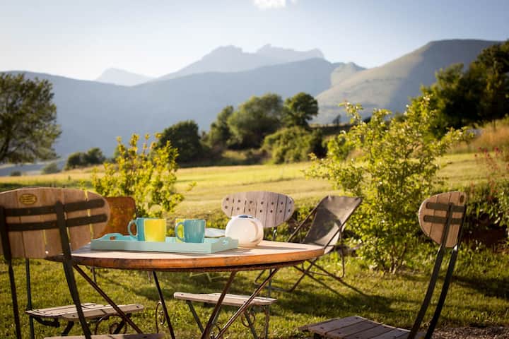 Ecogite 4 -7 Pers En Pleine Nature à 12 Km De Gap - Hautes-Alpes