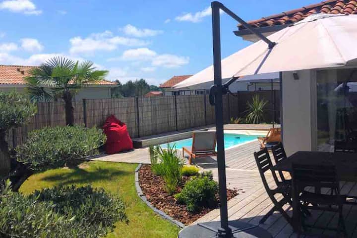 Maison  Avec Piscine Entre Océan Et Lac - Saint-Vincent-de-Tyrosse