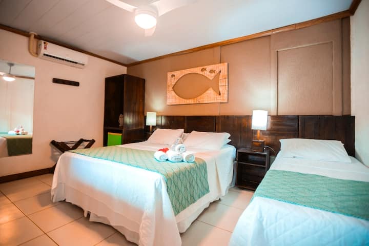 Ecocharme Pousada Pedra Do Mar - Standard Triplo - Ilha de Fernando de Noronha