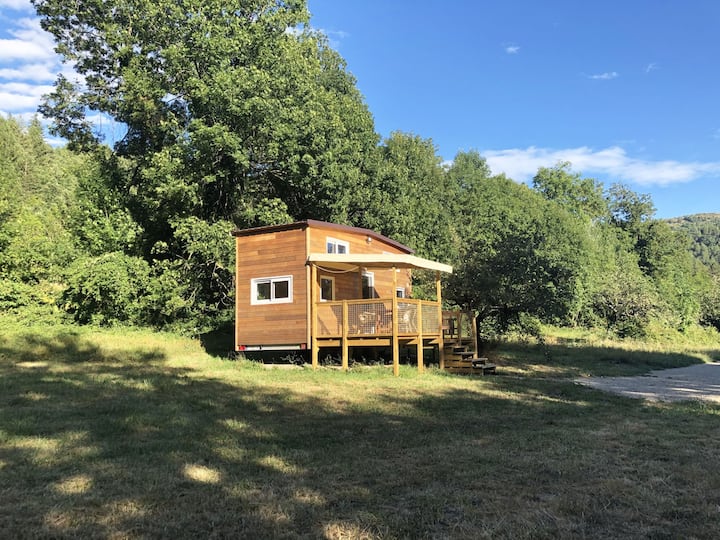 Cosy Tiny House "Ecureuil" Dans Les Cévennes - La Couvertoirade