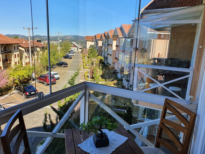 Apartamento Araucaria Conforto E Aconchego - Campos do Jordão