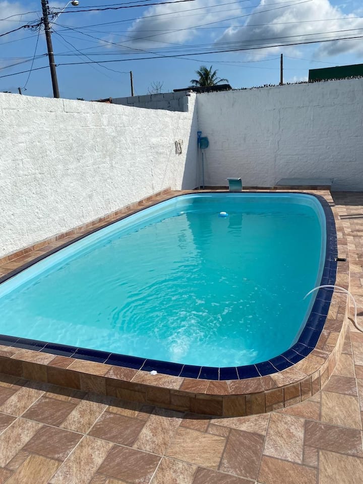 Casa Praia Piscina Ar-condicionado Estacionamento - Peruíbe