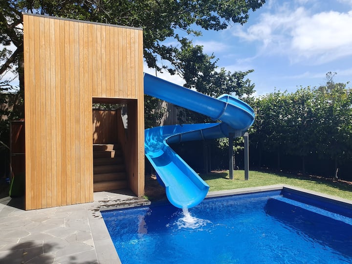 Mount Martha, Water Slide, Pool & Beach! - Mount Martha