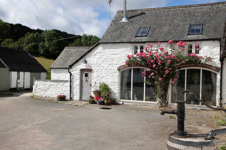 Character Cottage Above Wooded River Valley - Ruthin