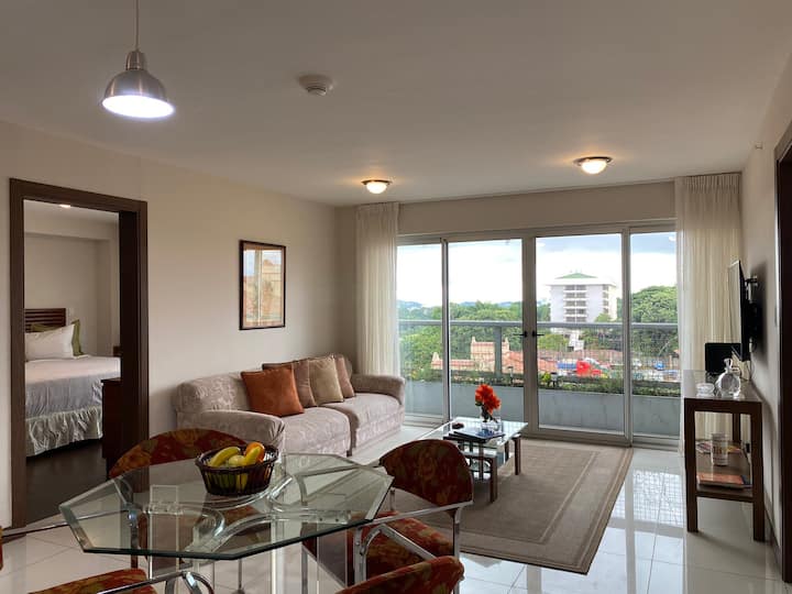 Excelente Vista Y Wifi, 2 Habitaciones, 2 Baños - San José