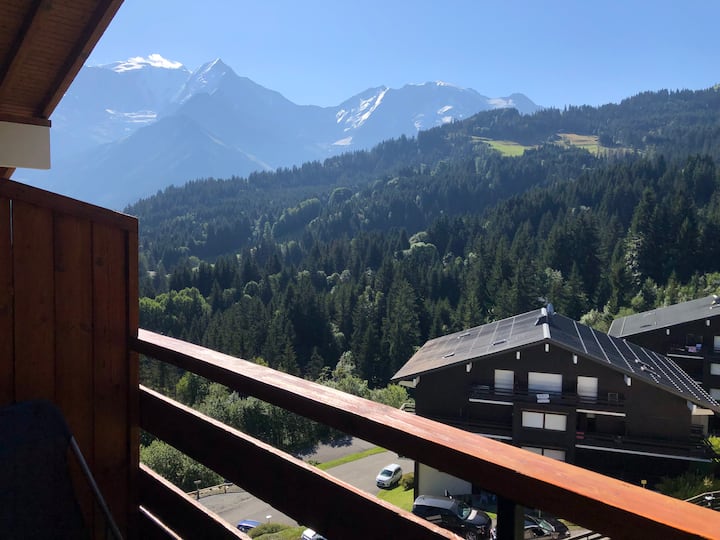 Appart. Bettex 3ch/6-7 Pers En Face  Mont-blanc - Saint-Gervais-les-Bains