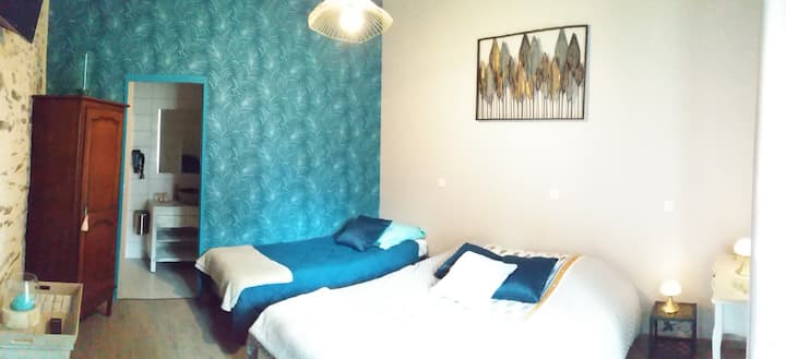 Chambre "Le Cèdre"  Le Relais Des Hirondelles - Segré