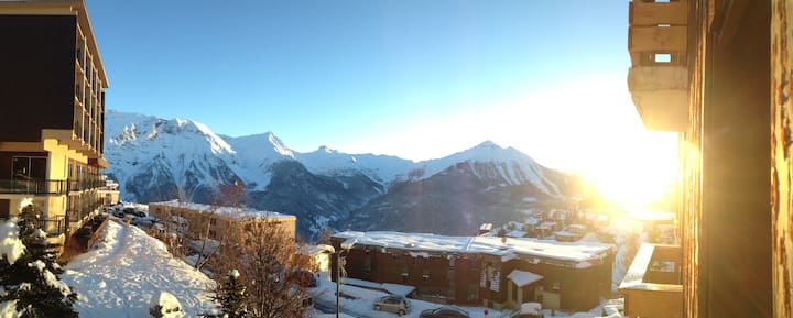 Agréable Studio Au Centre De La Station, Plein Sud - Orcières Merlette
