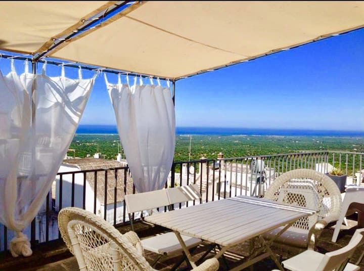 La Poma With Terrace Sea View Old Town - Ostuni