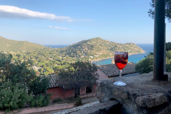 Villa Eva Beautiful View Over Sea And Mountains - Italy