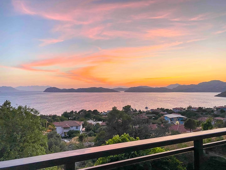 Villa Arda Sessizliğin Ve Konforun Güneşin Batışı - Selimiye