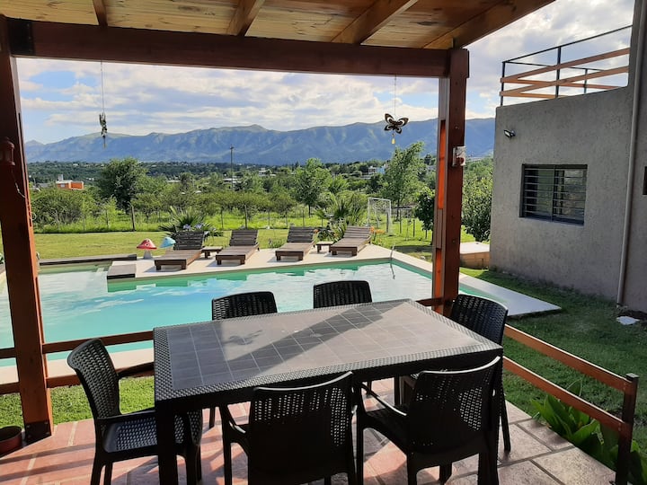 Casa Con Pileta, Vista A Las Sierras De Córdoba - Cosquín