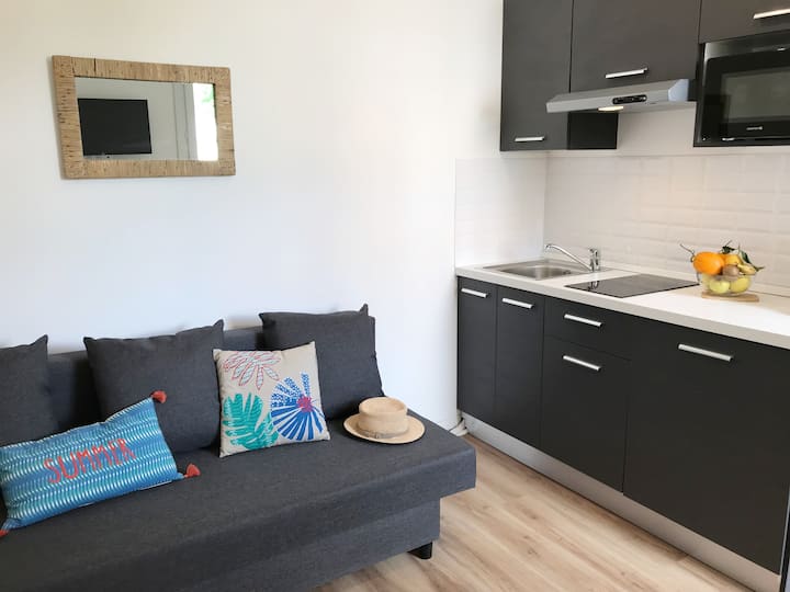 T 1/2 -  Gare - Vieux-port - Calme,  Balcon,  Clim - Marseille