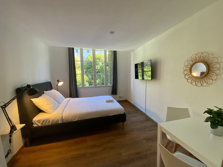 Studio Cosy Rotonde*wifi*clim*smart Tv - Aix-en-Provence