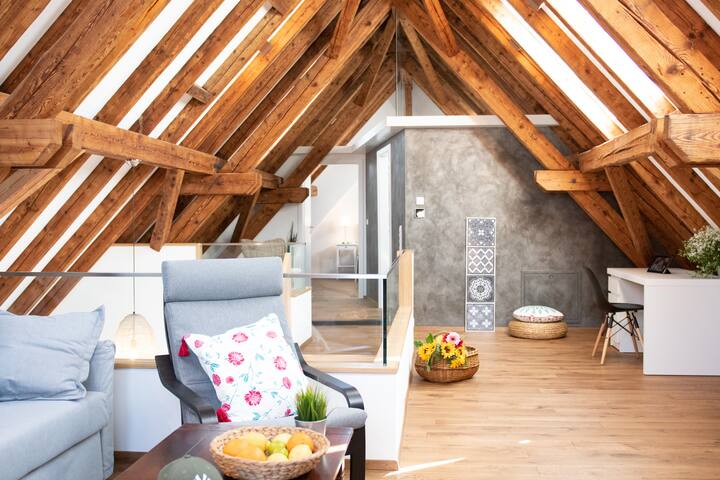 Große Maisonettewohnung Mitten In Der Altstadt - Ochsenhausen