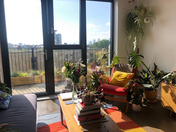 2 Bed Broadway Market Apt. Bright & Very Quiet! - Greenwich