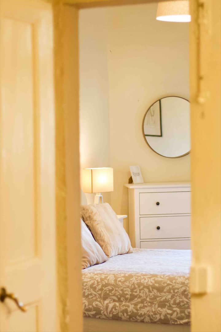 [Uffizi Gallery View  Stylish Design Flat] - Florence