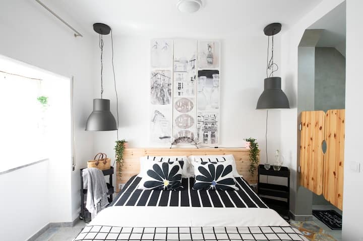 Maison Citron /2chambres (4pers) + Bureau Travail - Santa Luzia