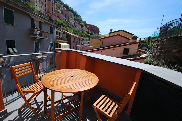 Bilocale Le Coste Avec Balcon, Centre De Manarola - Manarola