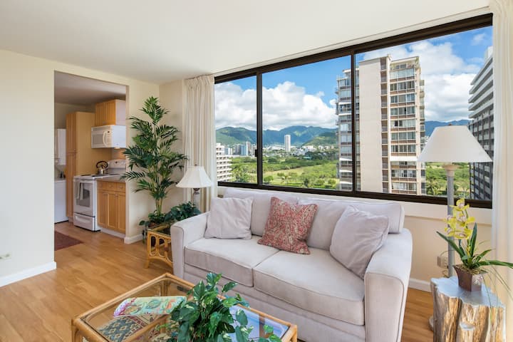Relaxing Waikiki Condo 2 Double Beds Free Parking - Hawaii