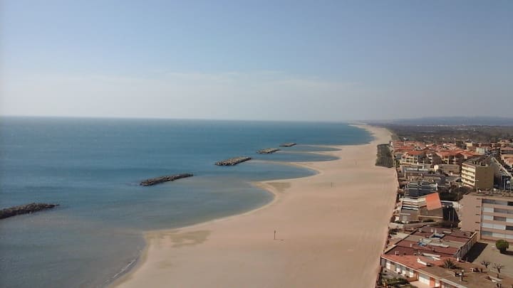 Trés Beau Appartement Valras Plage - Portiragnes