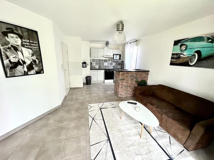 *T2*/climatisé/wifi/ Colomiers/ Parking Sécurisé. - Pibrac