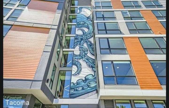 Downtown 1-bedroom Rooftop Viewsleeps 3 - Gig Harbor, WA