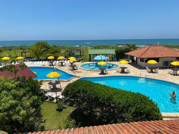 Lindo Flat Em Hotel De Frente Para O Mar! - Florianópolis
