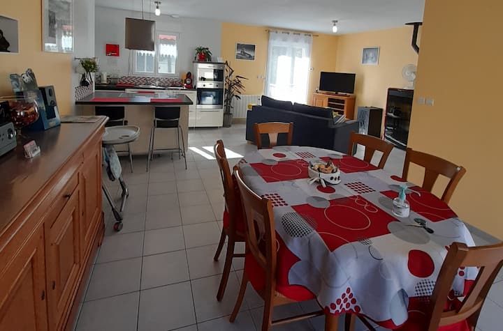 Classé 3*  Gîte  Escapade à Beauval  80 M2 - Saint-Aignan