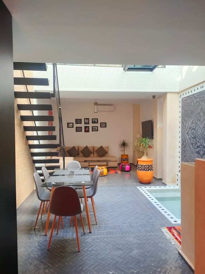 Riad Cosy Logement Complet De 2 Chambres - Marruecos