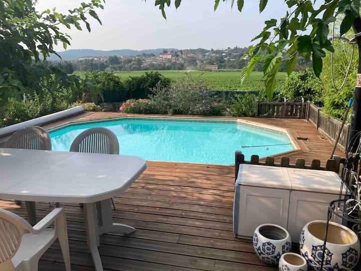 Chambre D’hôtes
Petit Déjeuner Compris/2personnes - Cotignac
