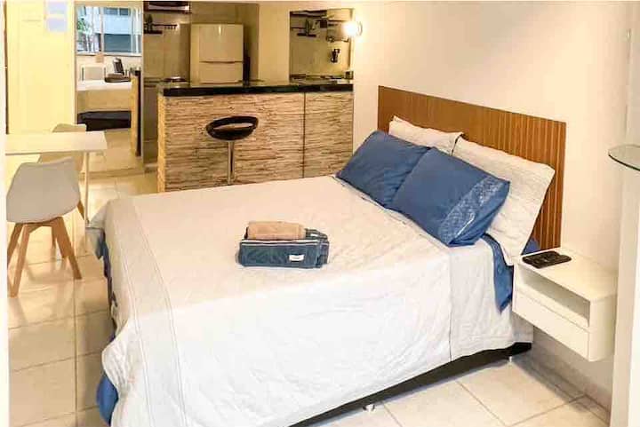 Flat Em Frente Mar, Praia Do Pepê -Olegario Maciel - Rio de Janeiro