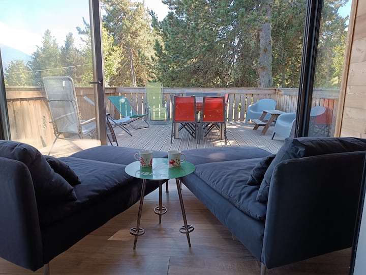 Joli Chalet 12 Pers, Jacuzzi, Terrasse, Babyfoot - Bolquère