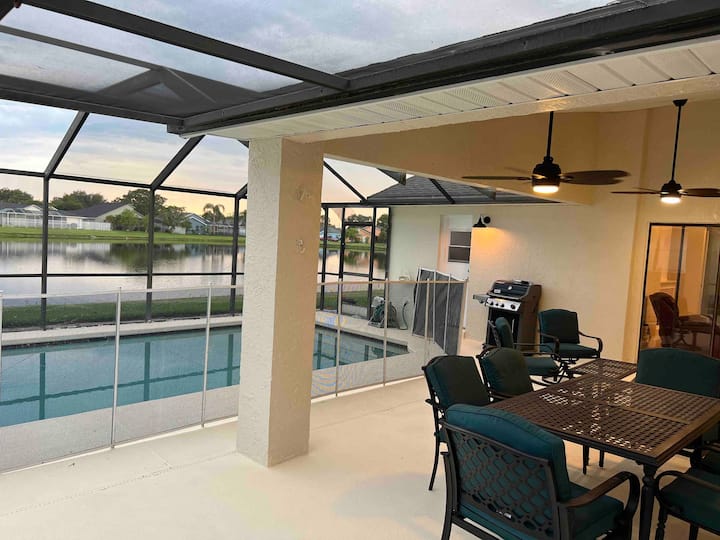 The Lakeview House - Family Friendly 4br Bbq& Pool - Aéroport international d'Orlando (MCO)